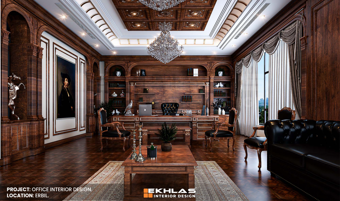 VIP Office Interior Design – Al-Ekhlas Group